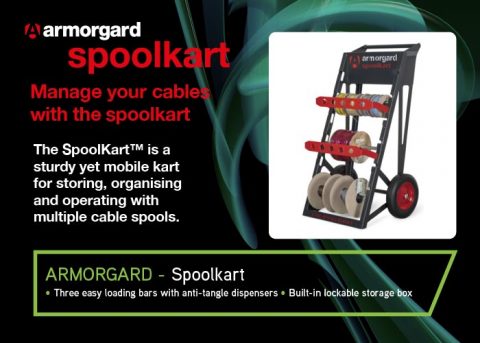 Armorgard Spoolkart Cable Management - CEL ELECTRICAL - Birmingham